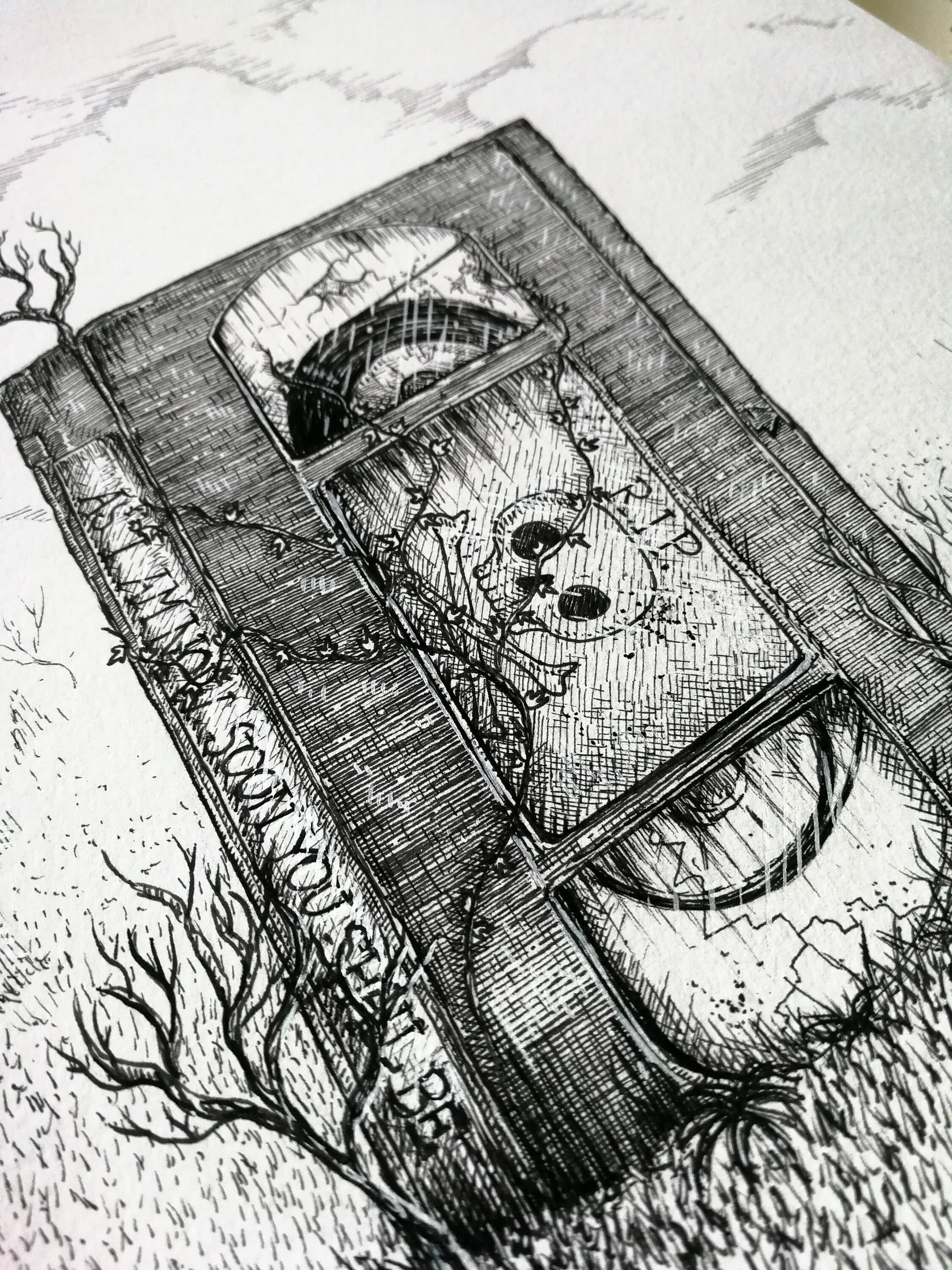 Obsolete Format- Original ink drawing