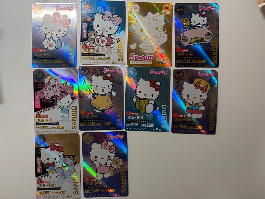 Sanrio Trading / Collectible Cards ! - Etsy