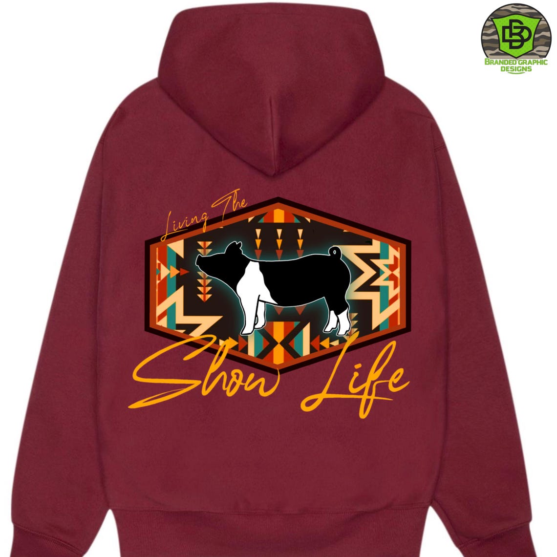 Show Livestock Aztec Shirt Design ( 4 Animal Choices ) | PNG File | DTF ...