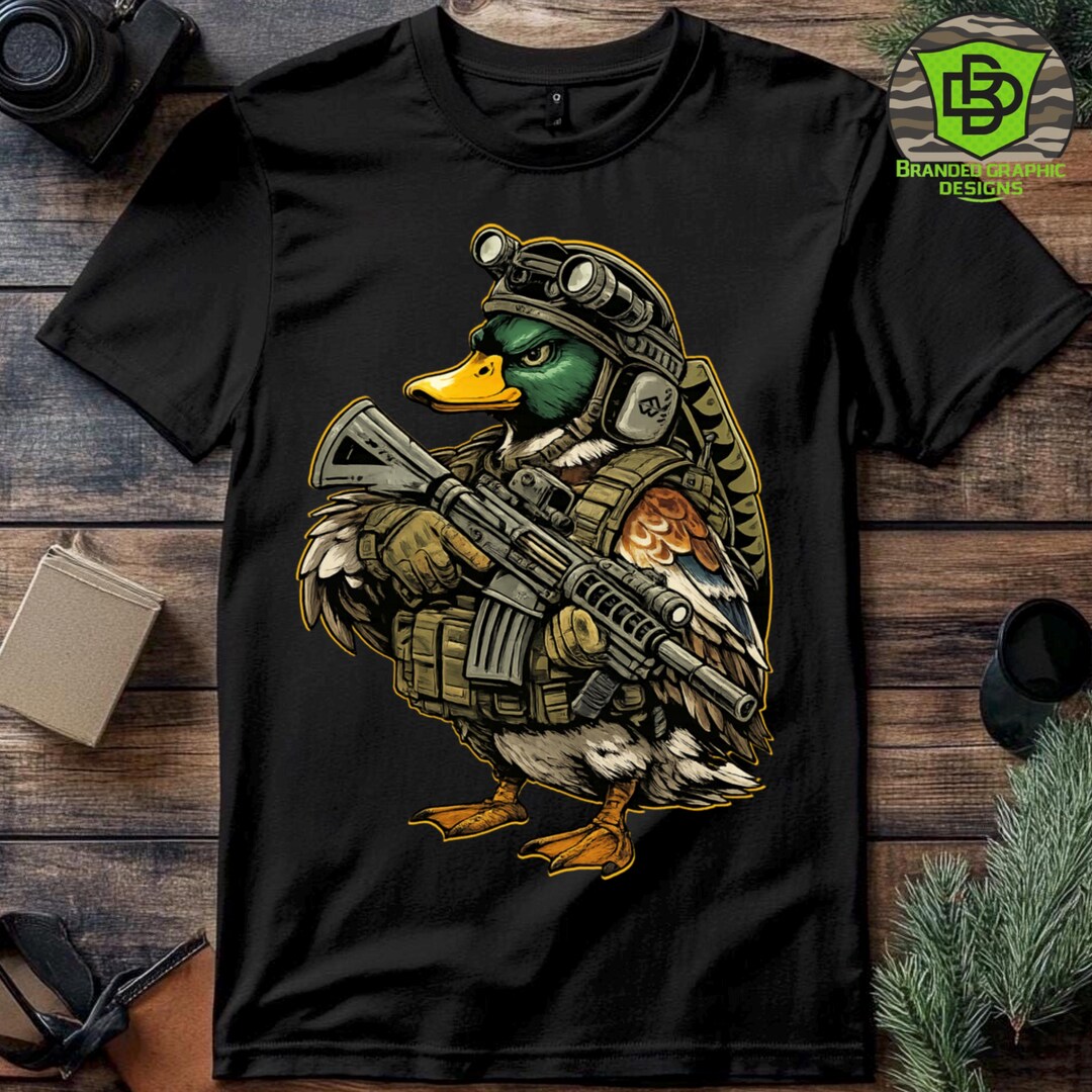 Tactical Mallard Duck PNG, Hunting Sublimation Design (digital Download ...