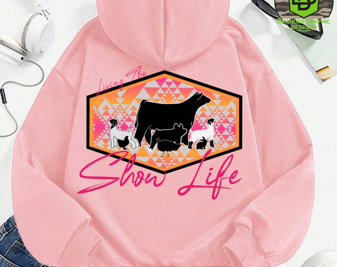 Show Life Livestock Aztec Shirt Design | PNG File (digital Download) - Etsy
