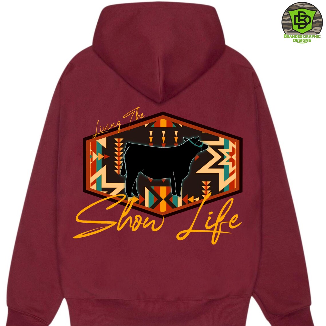 Show Livestock Aztec Shirt Design ( 4 Animal Choices ) | PNG File | DTF ...