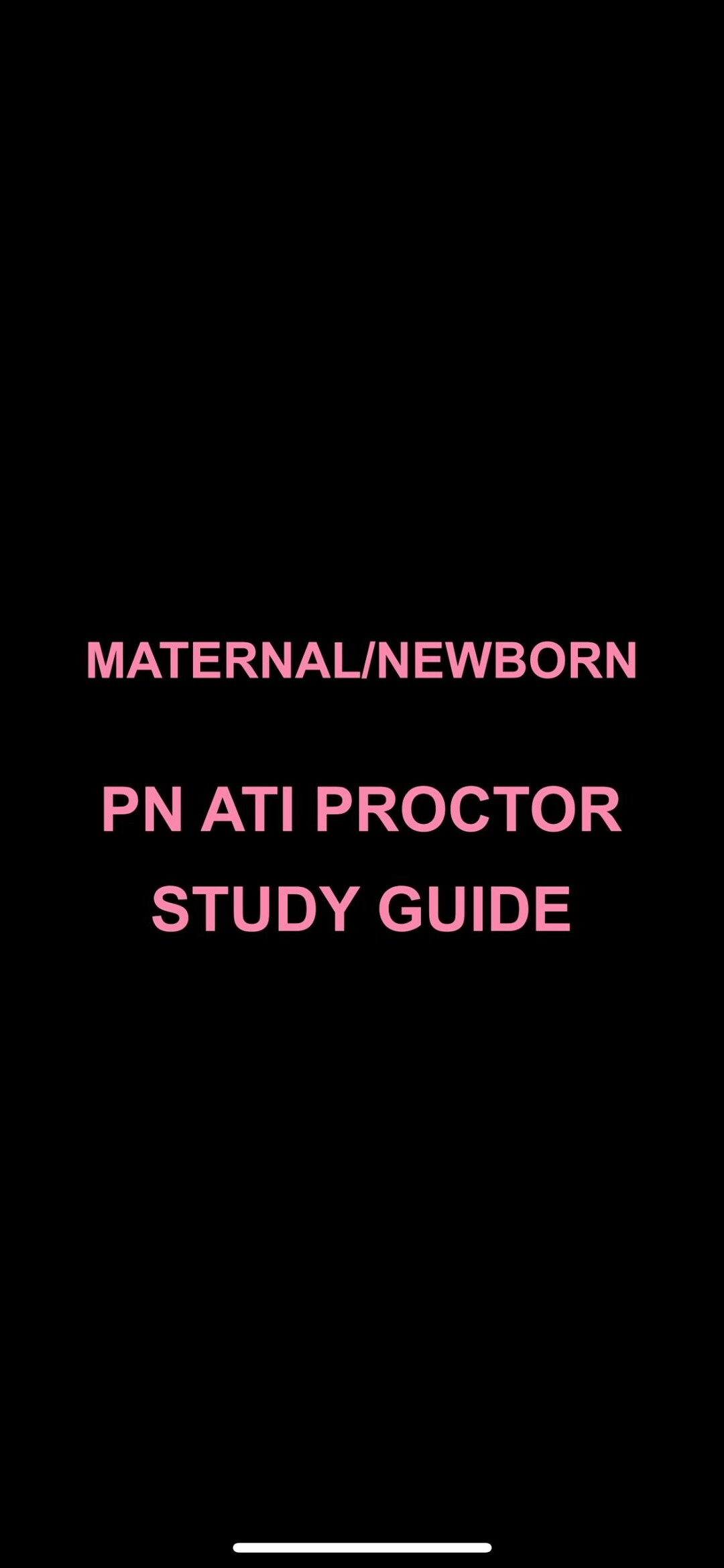 LPN Maternal/newborn Proctor STUDY GUIDE - Etsy