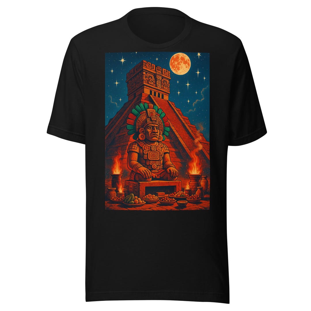 Aztec Pyramid Maya Azteca Unisex T-shirt - Etsy