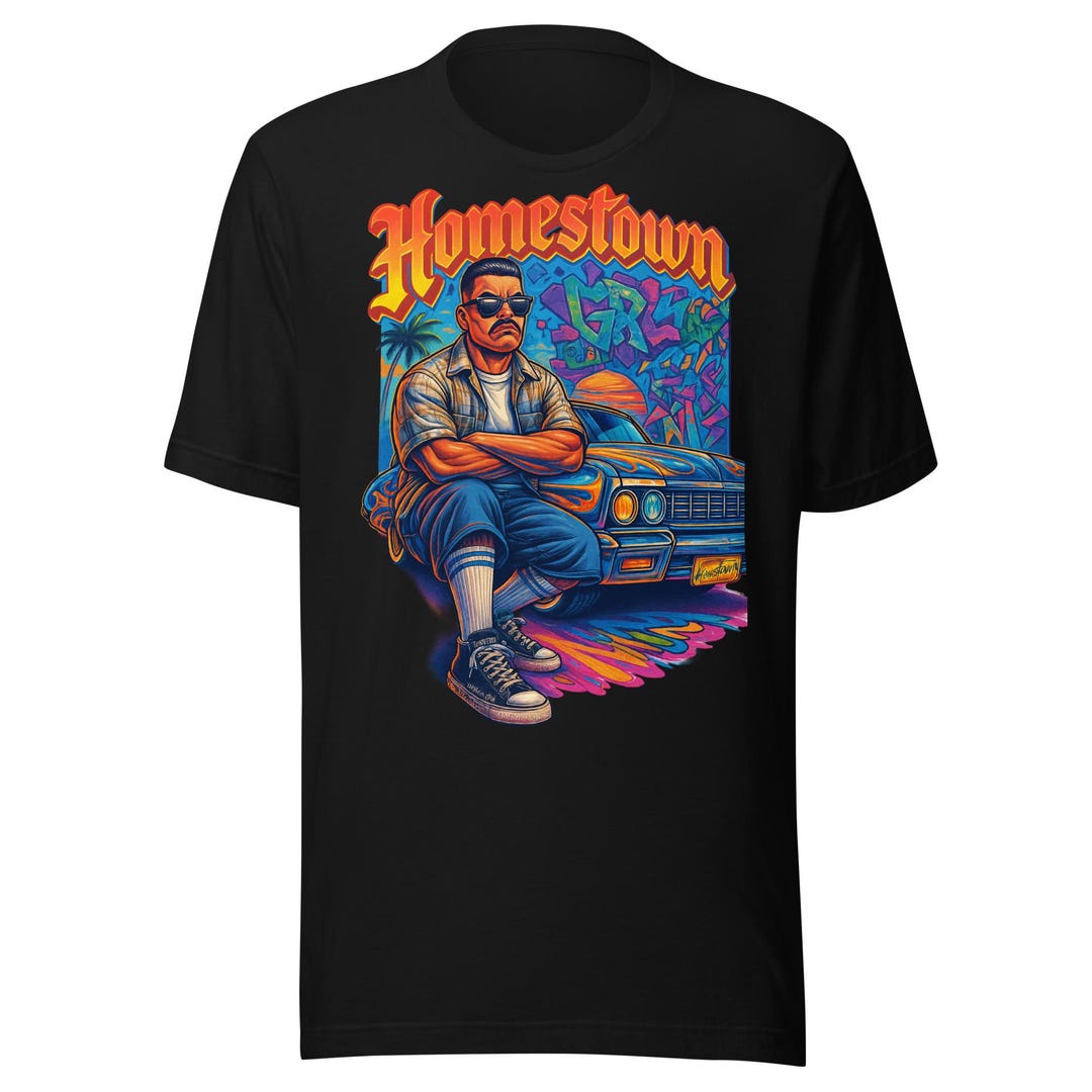 El Homie Lowrider Nisex T-shirt - Etsy