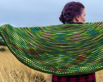 Pi Shawl Pattern - Etsy