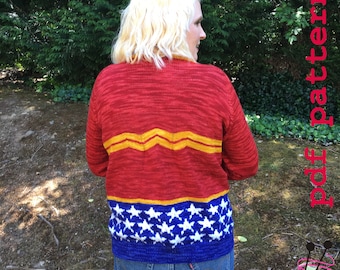 Super Hero Knitting Pattern - Etsy