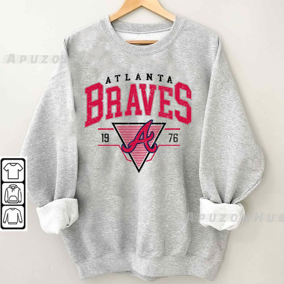 Vintage Atlanta Braves Shirt Atlanta Baseball Shirt Atlanta EST 1876 ...