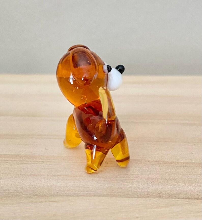 Dog Miniature Glass Figurines - Etsy Australia