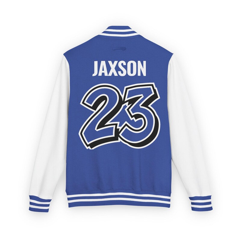 Custom Varsity Jacket, Name and Letter Personalization, Letterman Style ...