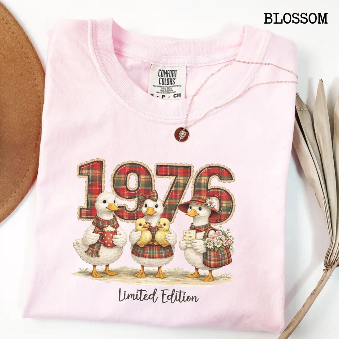1975 Mom Birthday Shirt Limited Edition, Comfort Colors® Goose Tee ...
