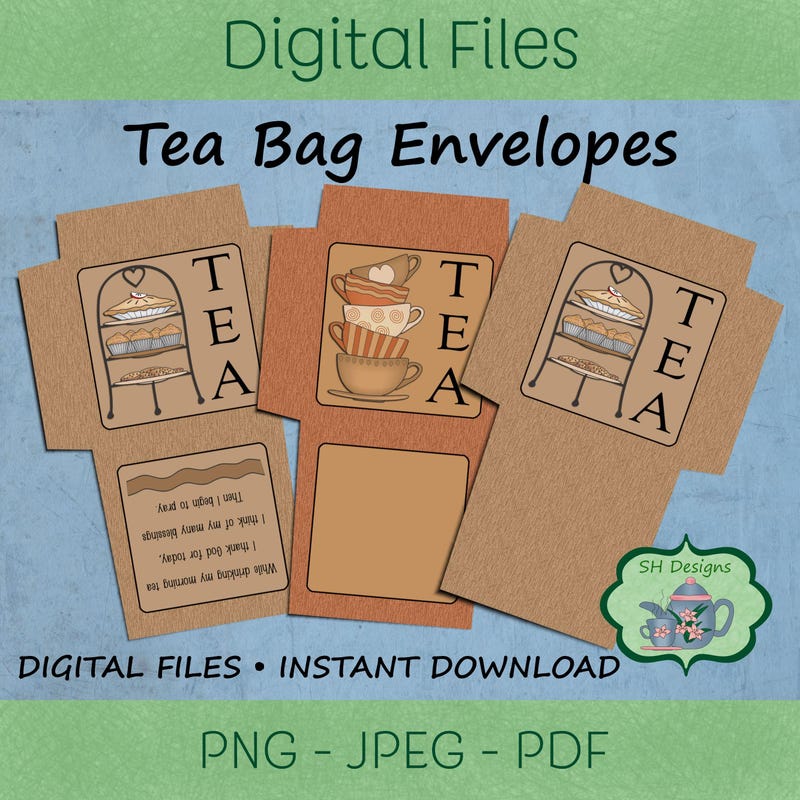 Tea Bag Envelopes - Etsy