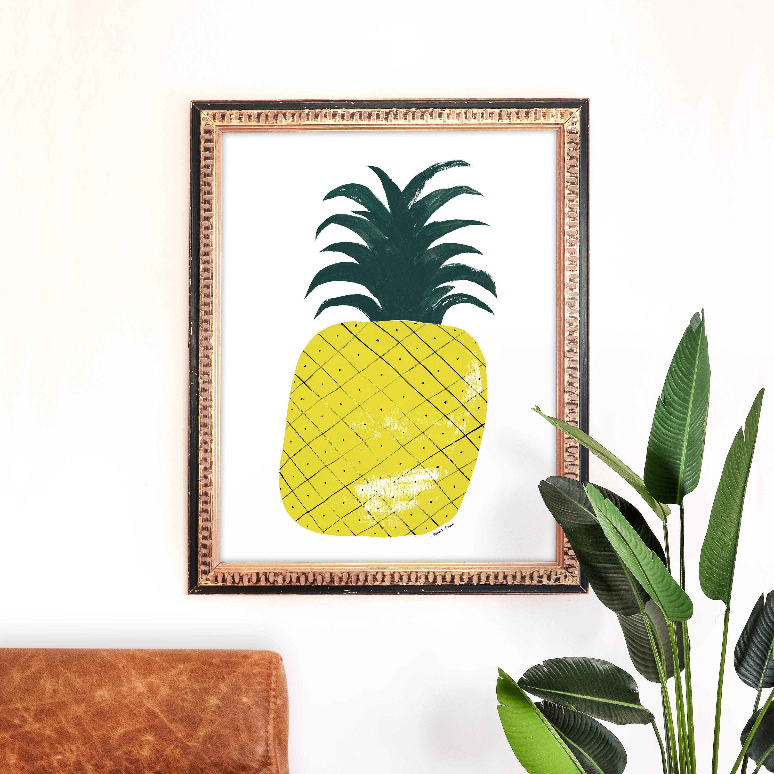 Pineapple Art Prints