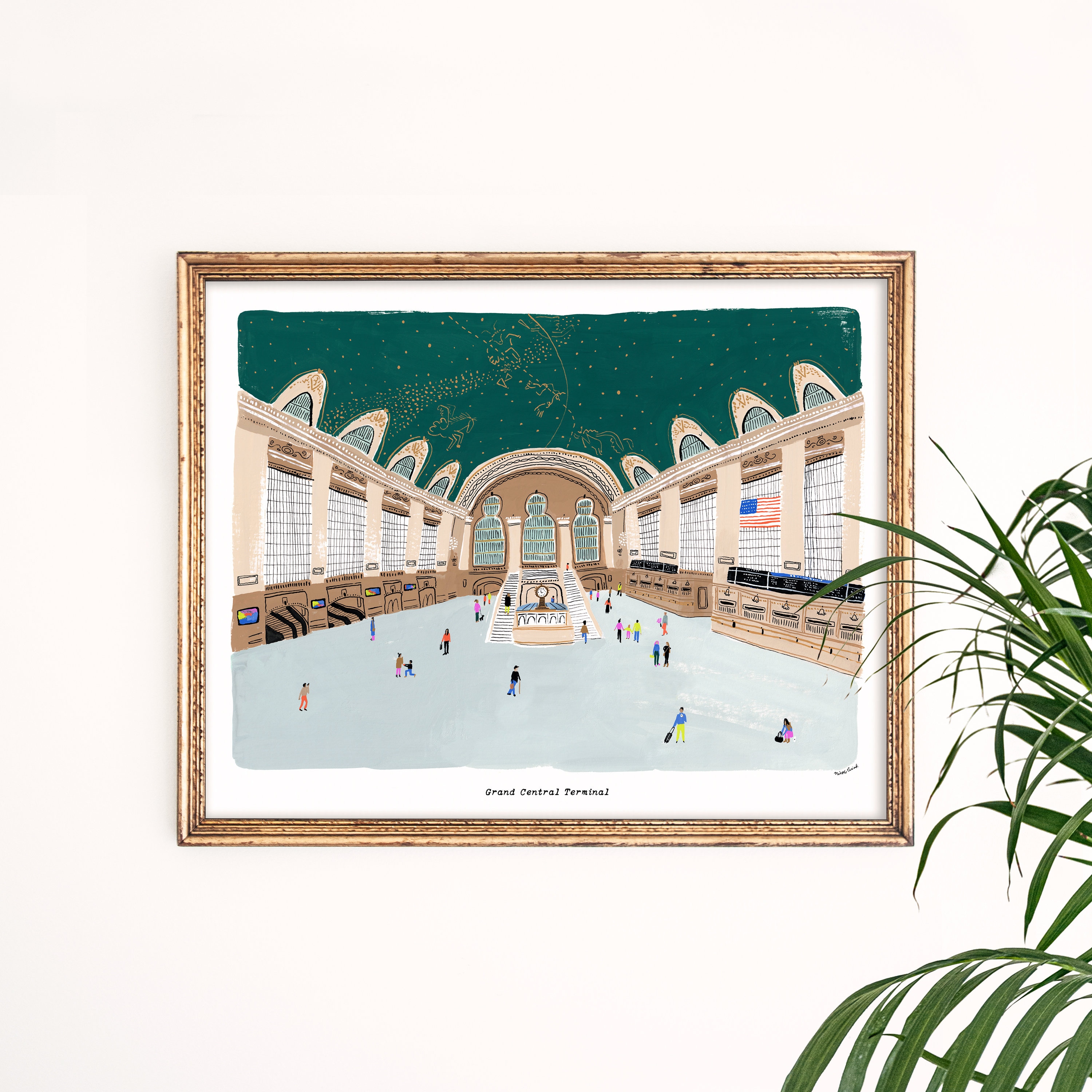 Grand Central Terminal Art Print | New York City Station | NYC Wall Art ...