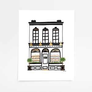 Set of 2 Parisian Shop Art Prints | Paris Home Decor | France Wall Art ...
