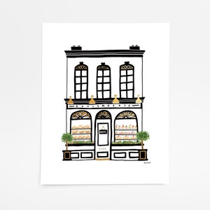 La Boulangerie | Paris Bakery Art Print | French Wall Art | Parisian ...