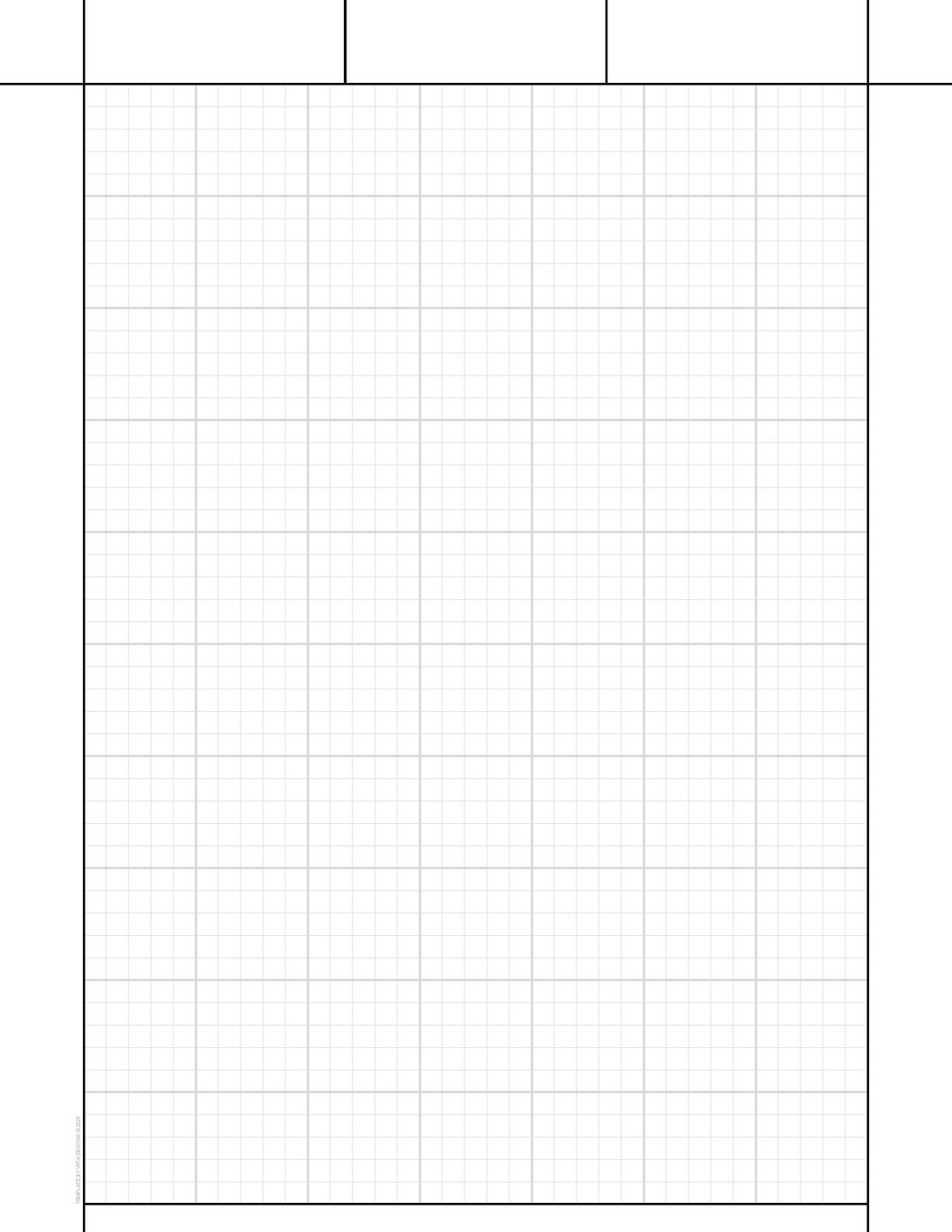 Engineering Paper | Computation and Calculation Graph Paper | 8.5”x11 ...