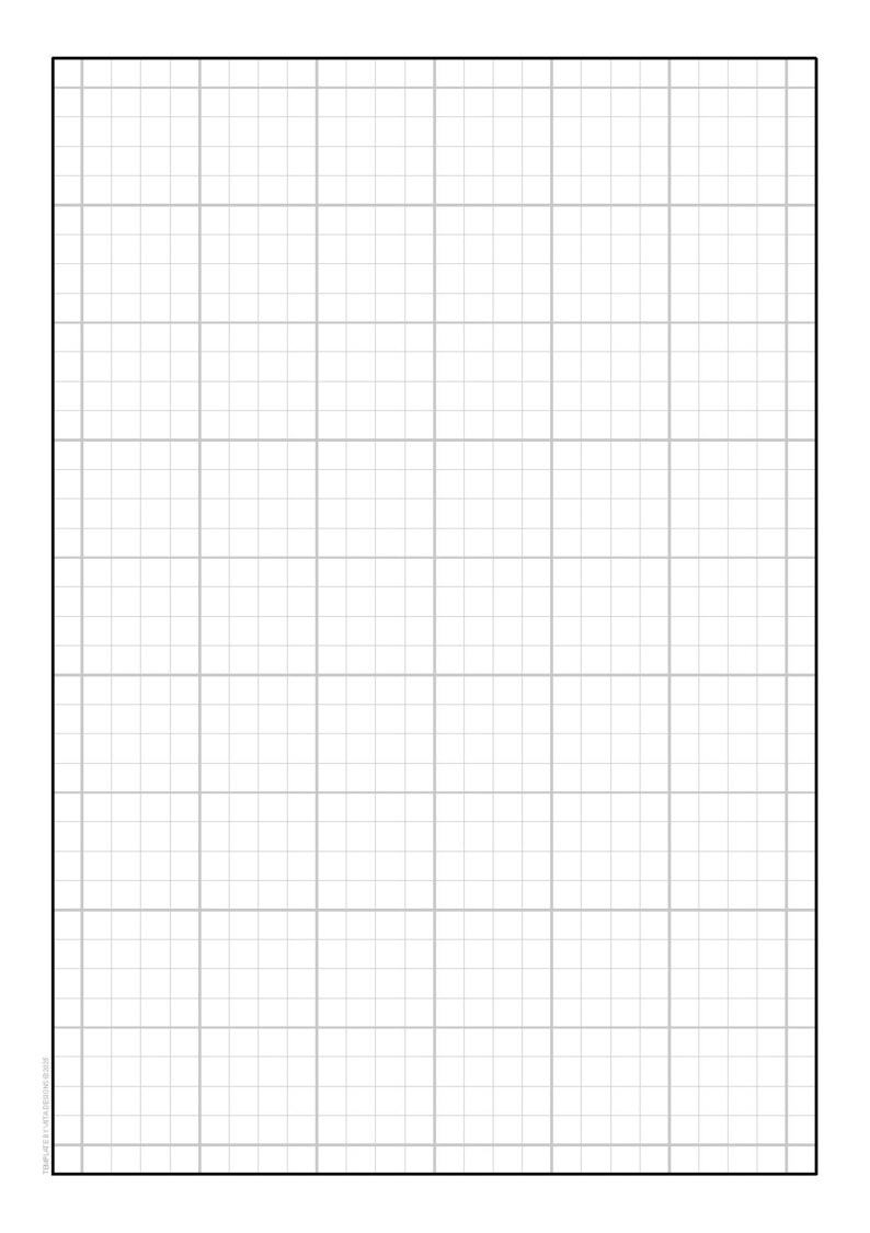 Graph Paper Template Bundle - Metric | 5mm Square Grid Pattern | PDF ...