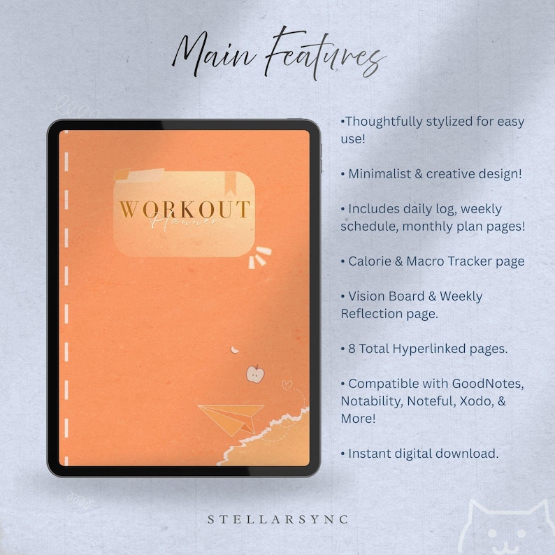 2026 Caleb Planner Digital Workout Planner, Goodnotes Planner, iPad ...