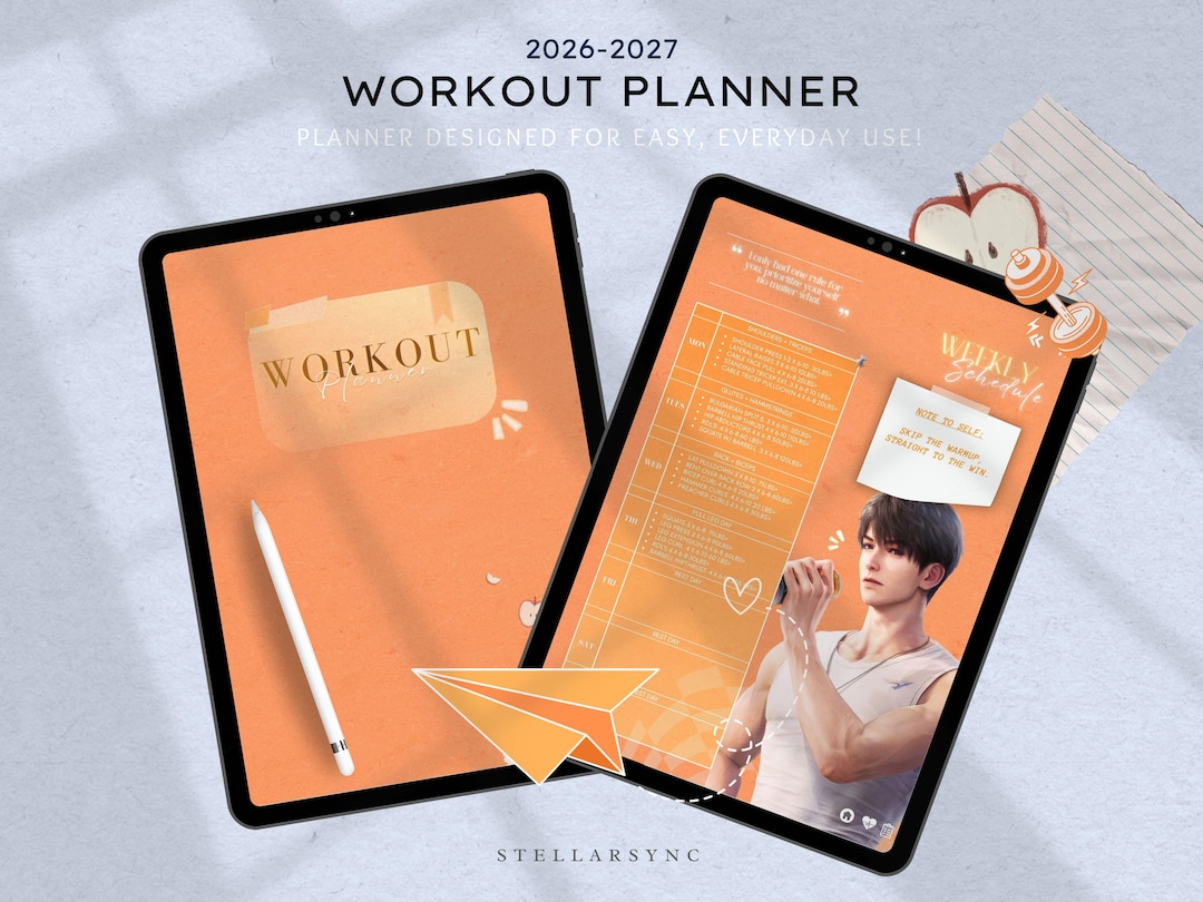 2026 Caleb Planner Digital Workout Planner, Goodnotes Planner, iPad ...
