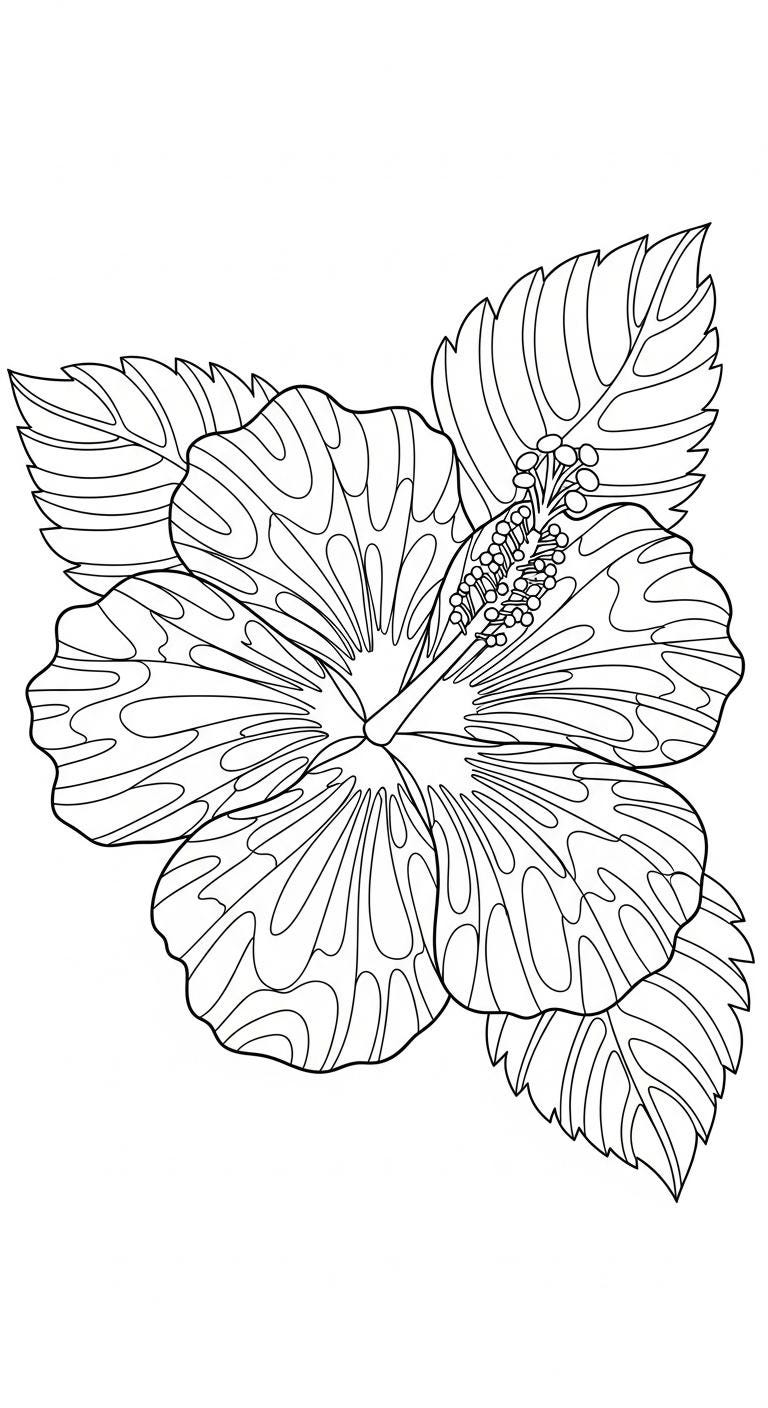 Realistic Flower Coloring Pages Bundle for Adults and Kids (91 Pages ...