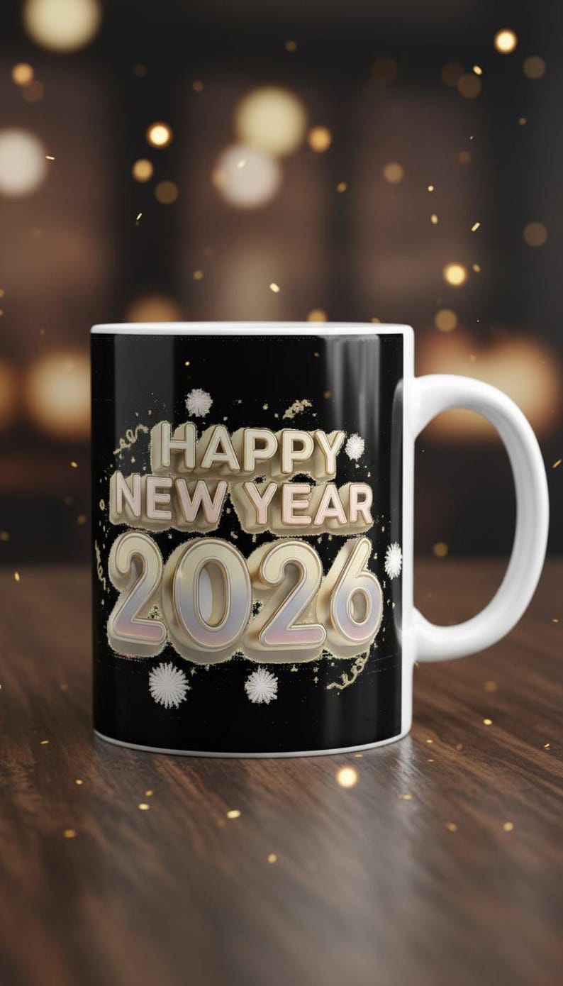Happy New Year 2026 3d Design PNG Holiday New Years Transparent ...