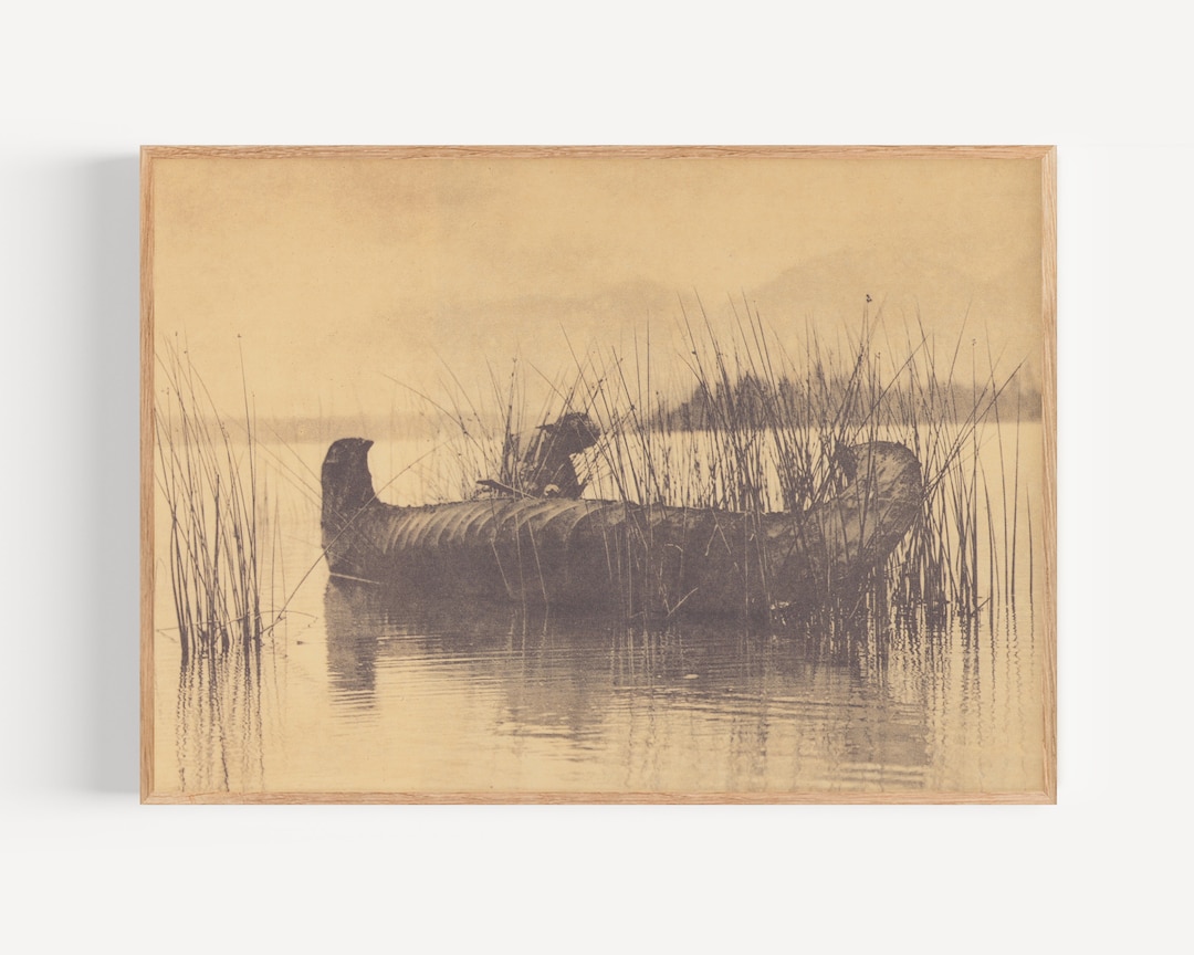 The Rush Gatherer - Kutenai, Edward Curtis Photography, Native America ...