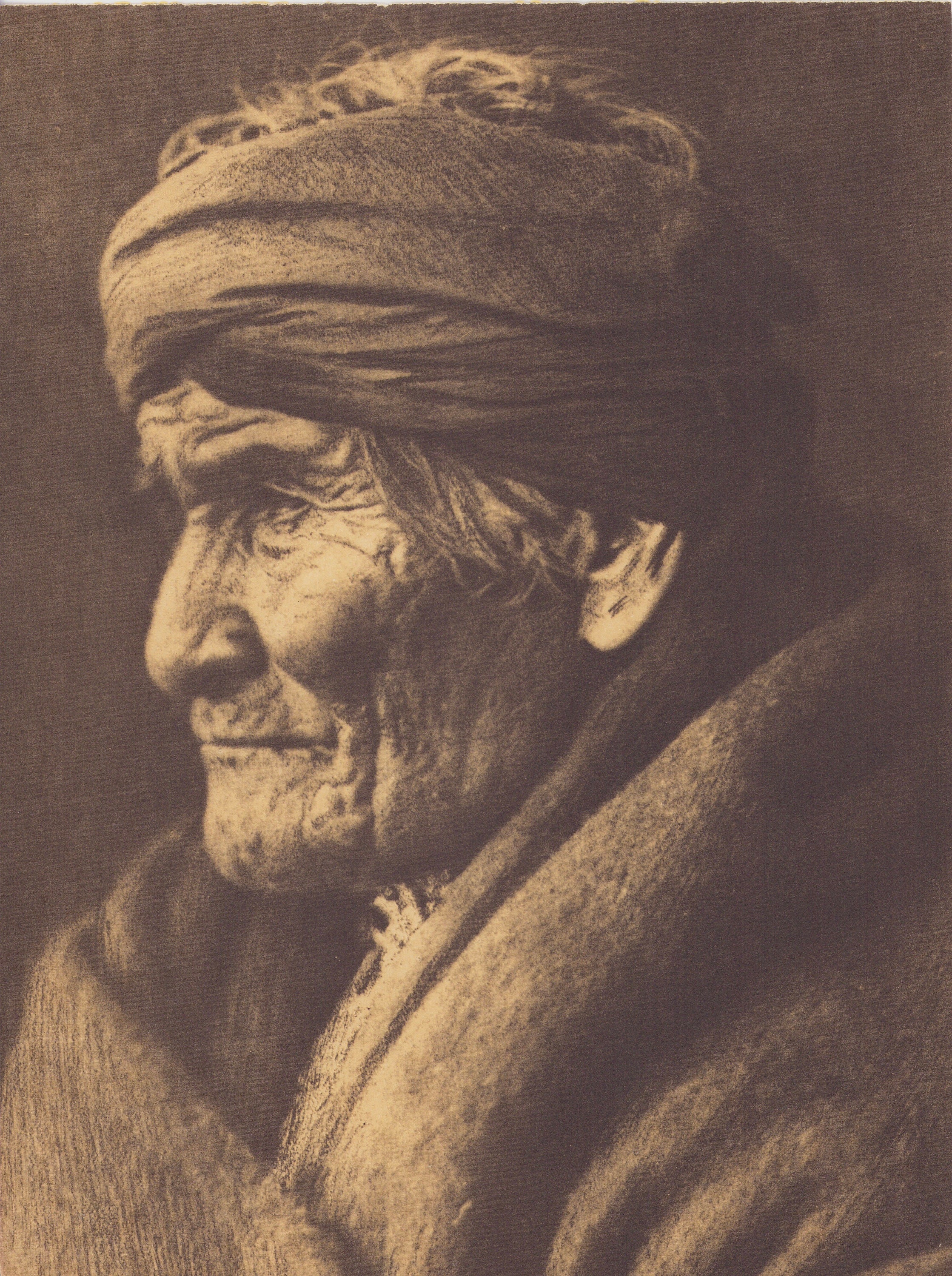 Geronimo - Apache, Edward Curtis Photography, Native America Wall Art ...