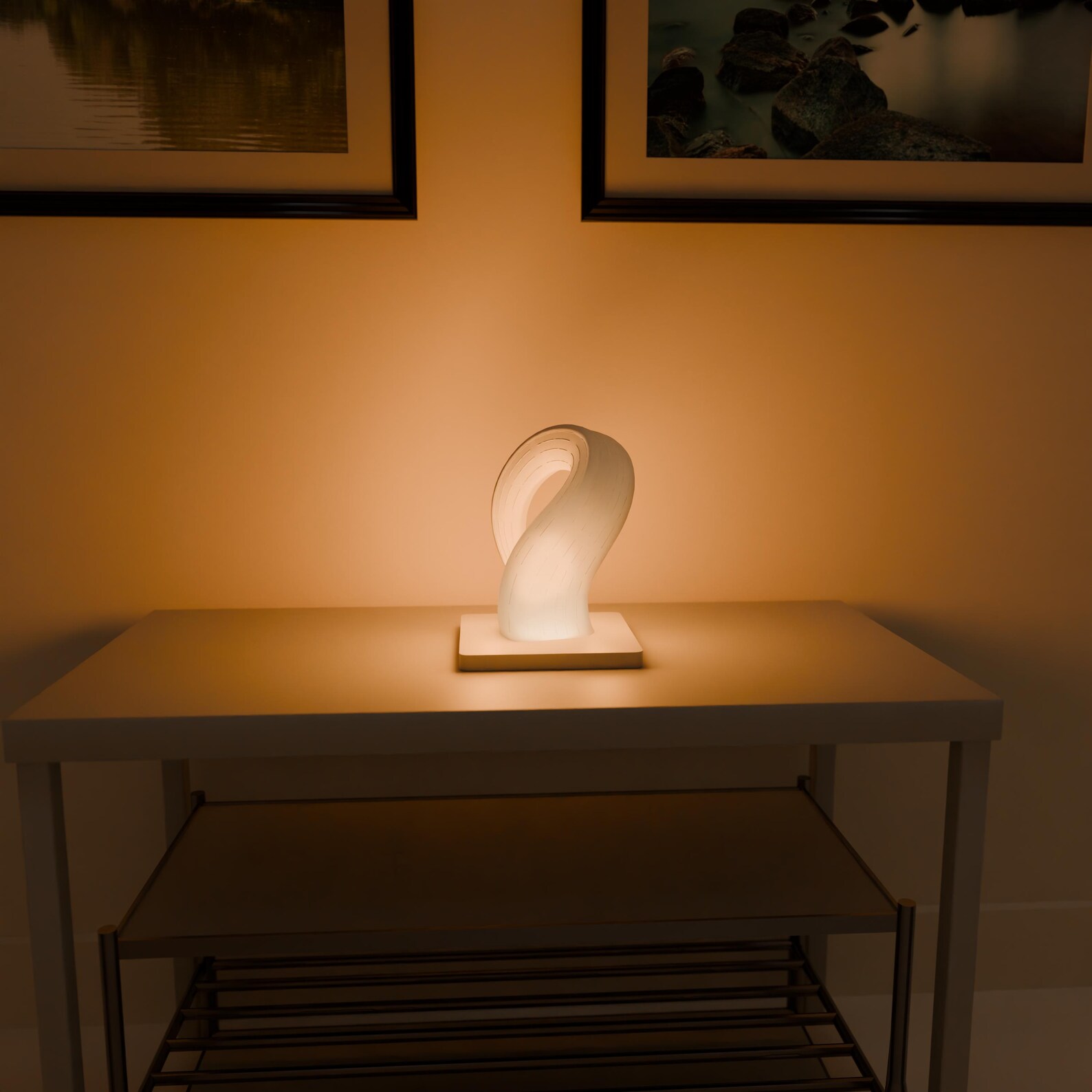 Möbius Strip Lamp, 3D Printed Accent Light, Modular Design - Etsy