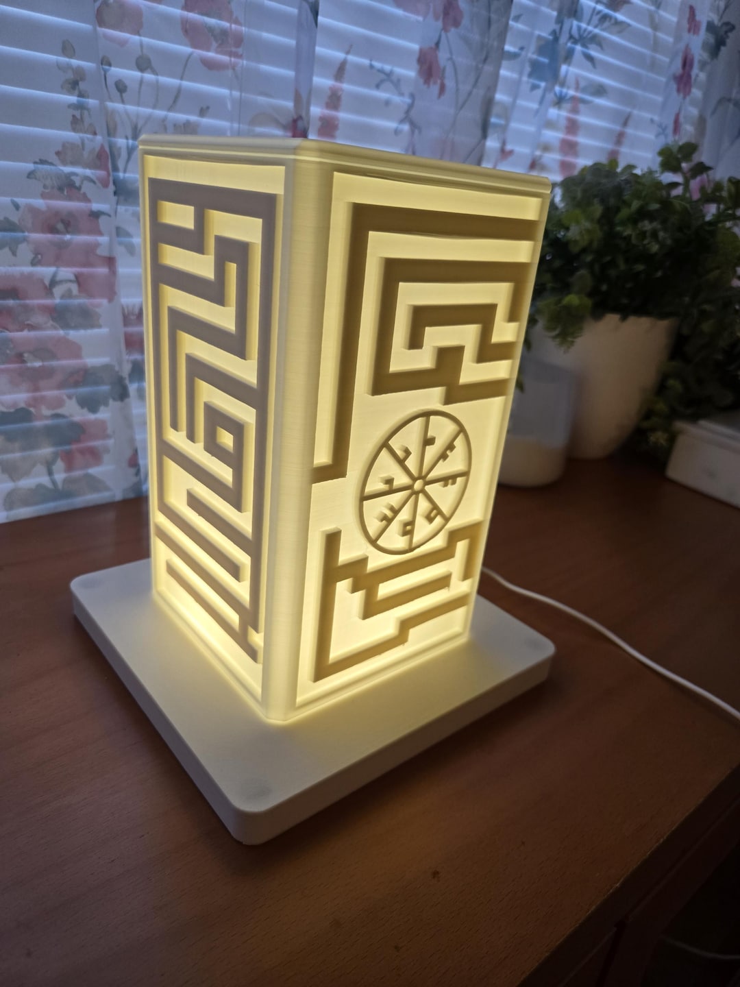 Labyrinth 3D Printed Accent Lamp Kit, Luminark Modular Lamp Collection ...