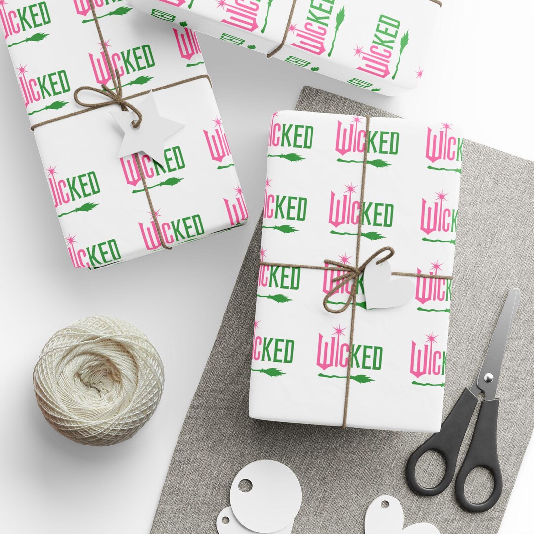Wicked Wrapping Paper - Etsy