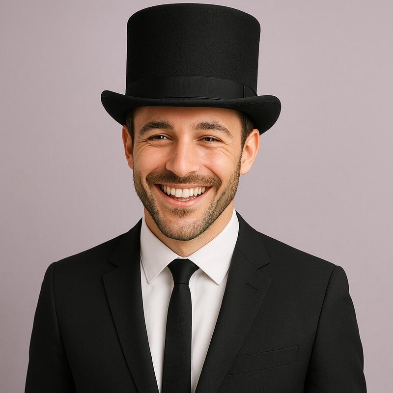Felt Top Hat - Etsy