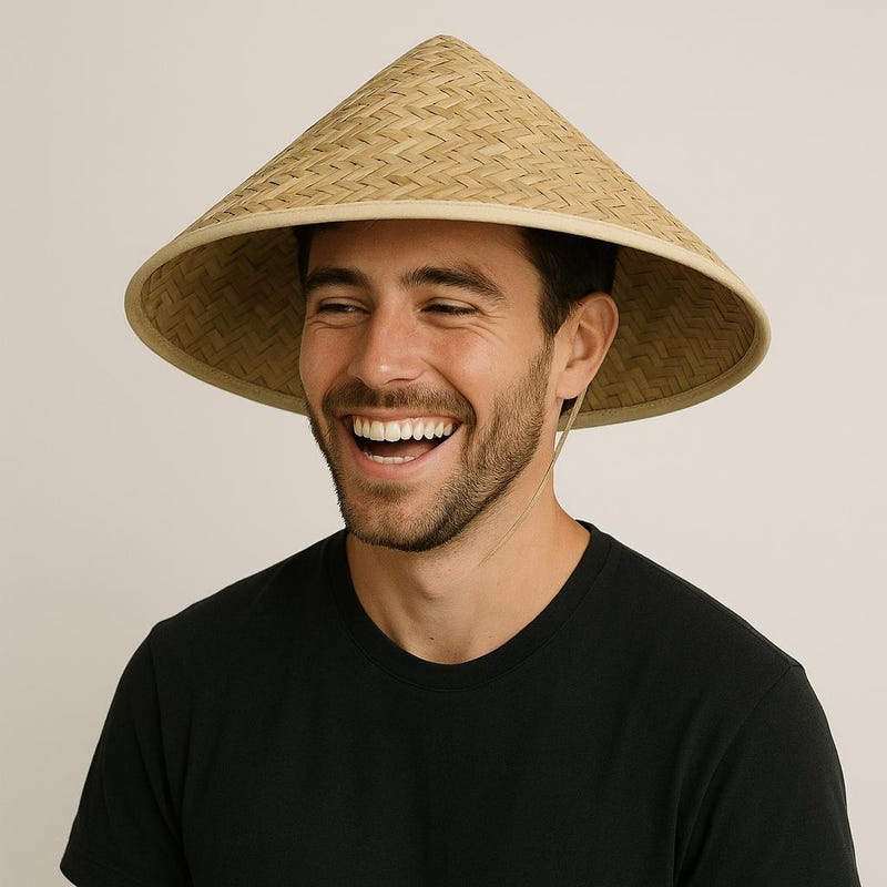 Asian Rice Hat - Etsy
