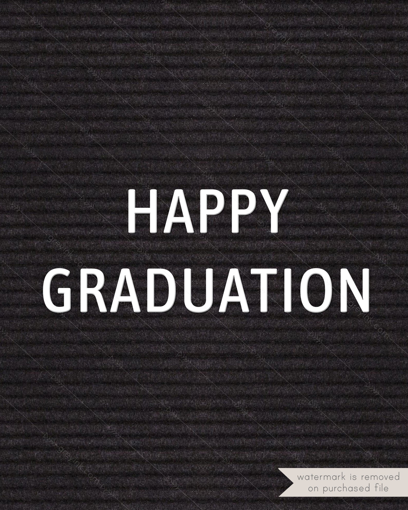 HAPPY GRADUATION Letter Board Felt Board Celebrate | Etsy