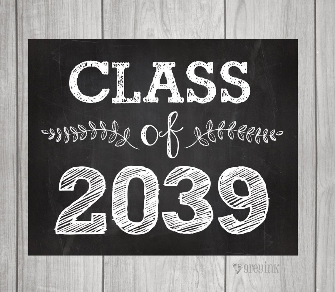 Class of 2039 Back to School Teacher Signs First Day of | Etsy