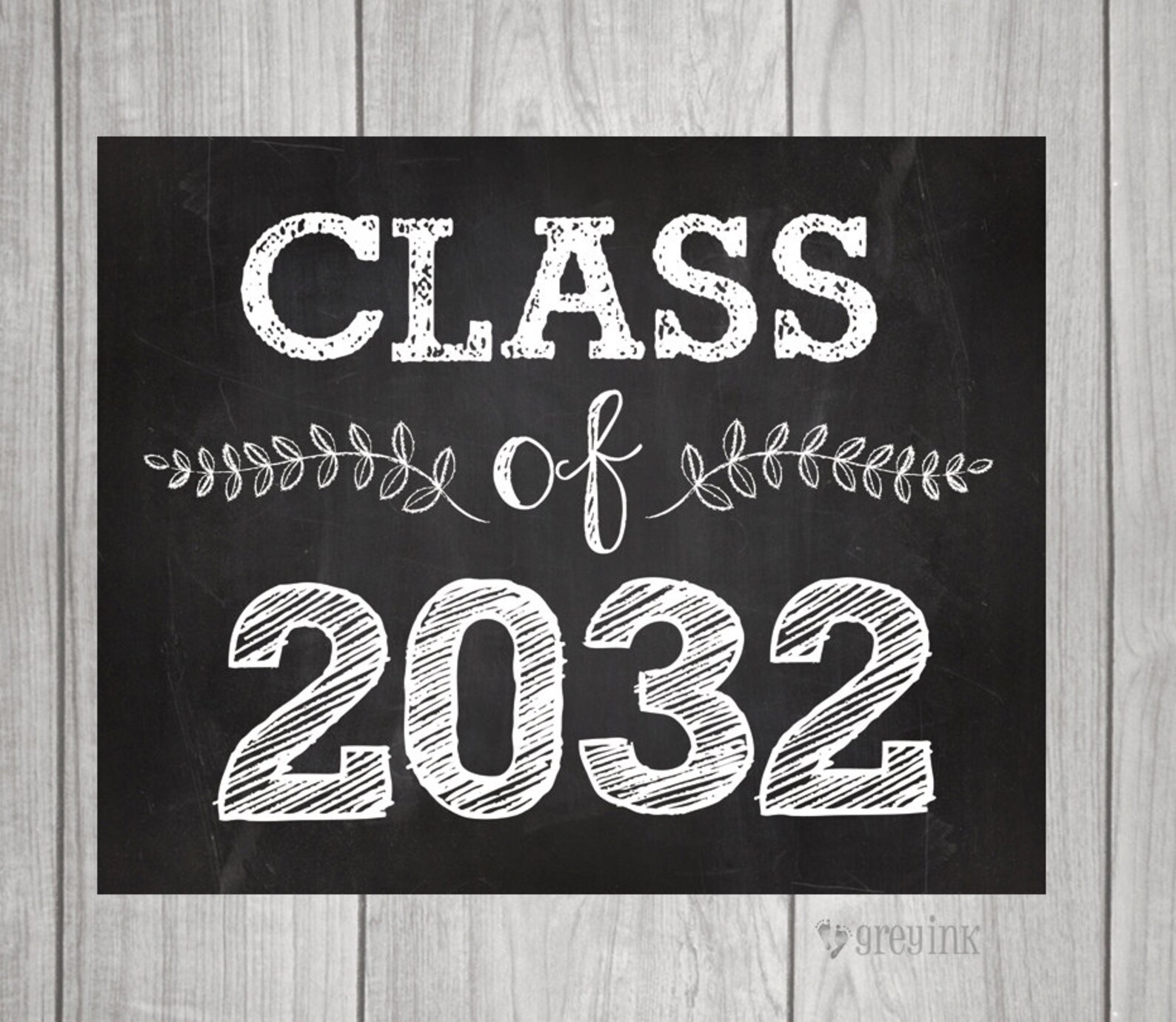 Class of 2032 - Back to School - Teacher Signs - First Day of School ...