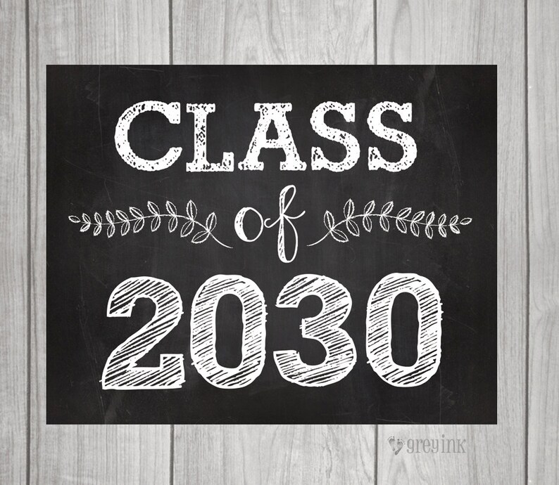 Class of 2030 Back to School Teacher Signs First Day of - Etsy