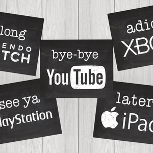 Funny Back to School Signs, Signs for Mom, Gamer Package Signs - Etsy