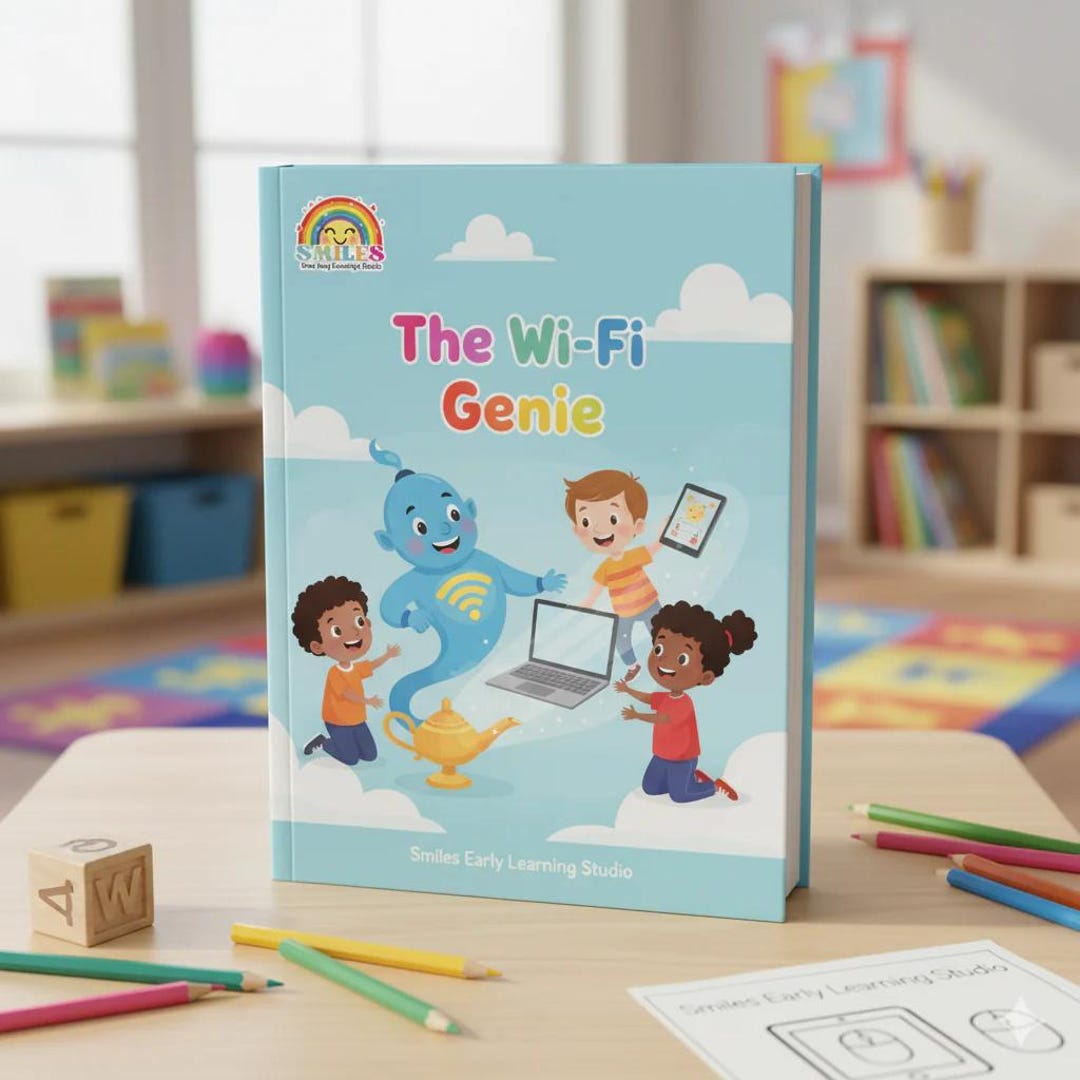 The Wi-fi Genie: Digital Literacy Children's Book - Etsy