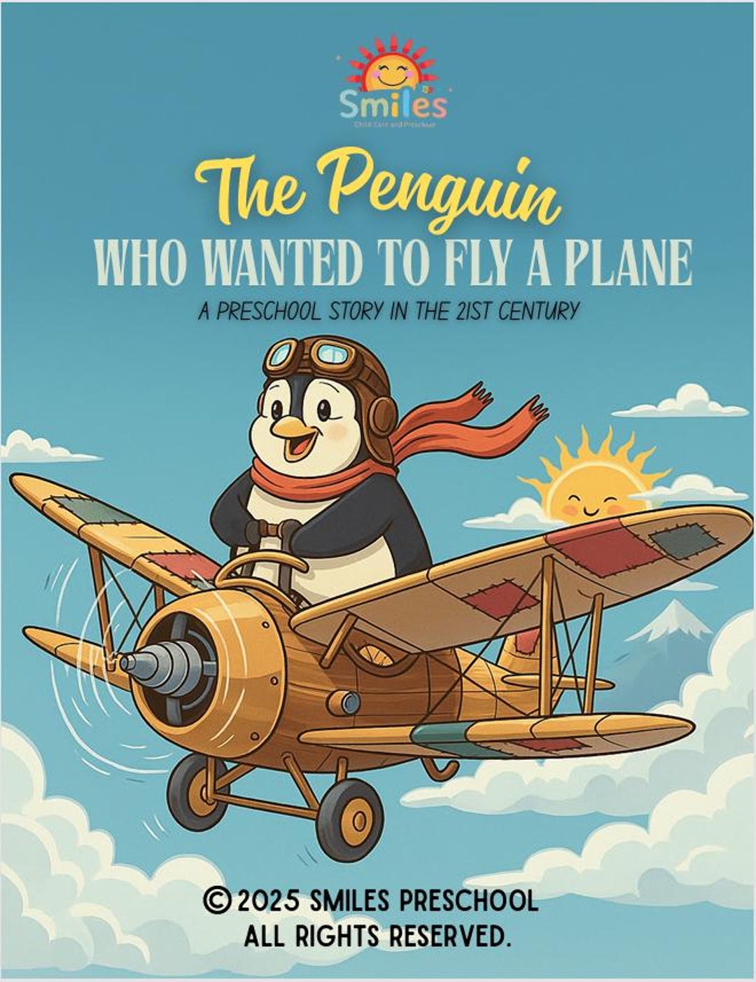 The Penguin Who Wanted to Fly a Plane - Etsy