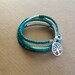Leather Braid Wrap Bracelet - Etsy