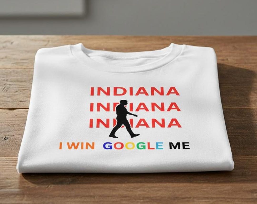 Indiana Hoosiers Football Shirt PNG SVG | I Win Google Me Design ...