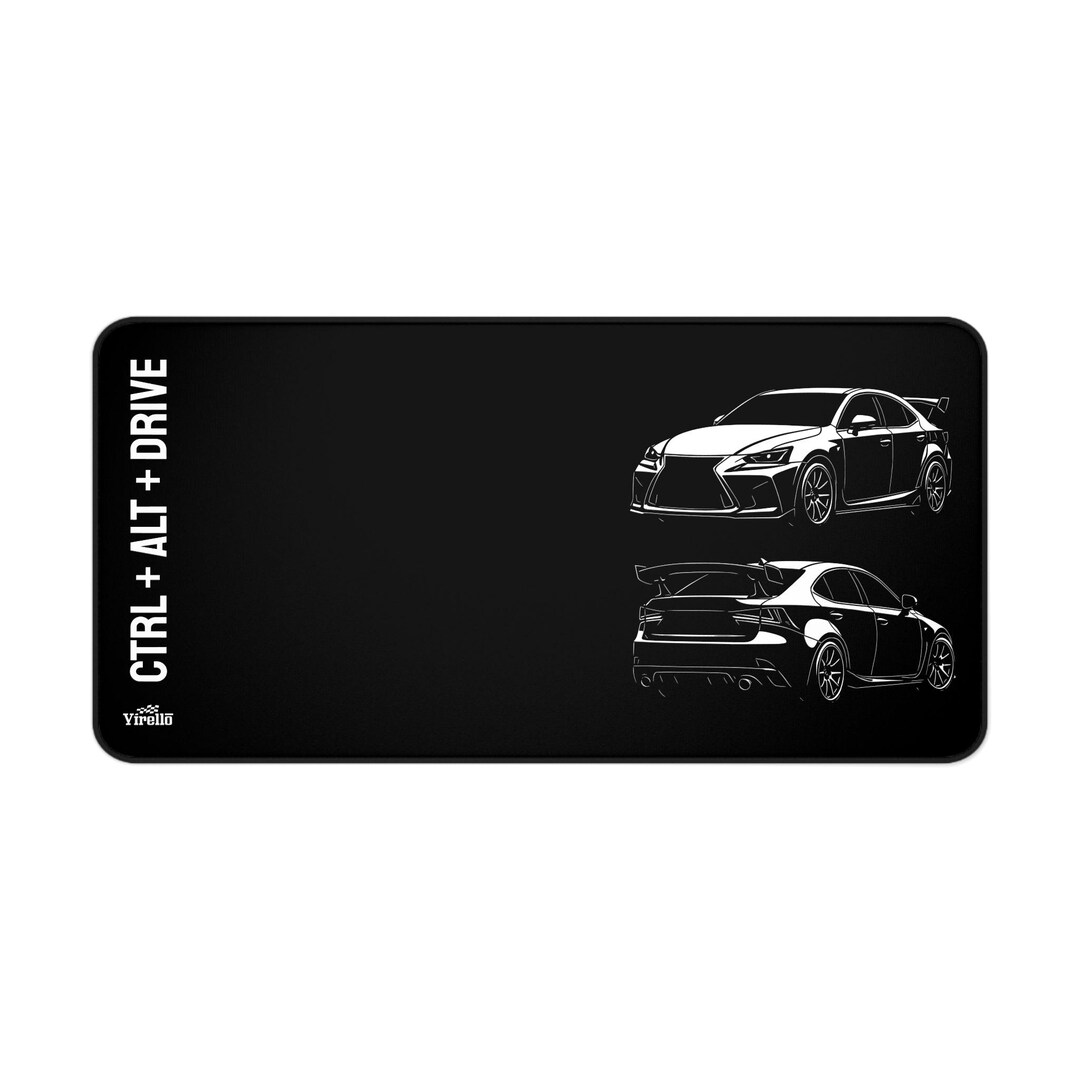 2014-2020 Lexus IS350 F Sport Desk Mat - Office Desk Pad Accessory ...