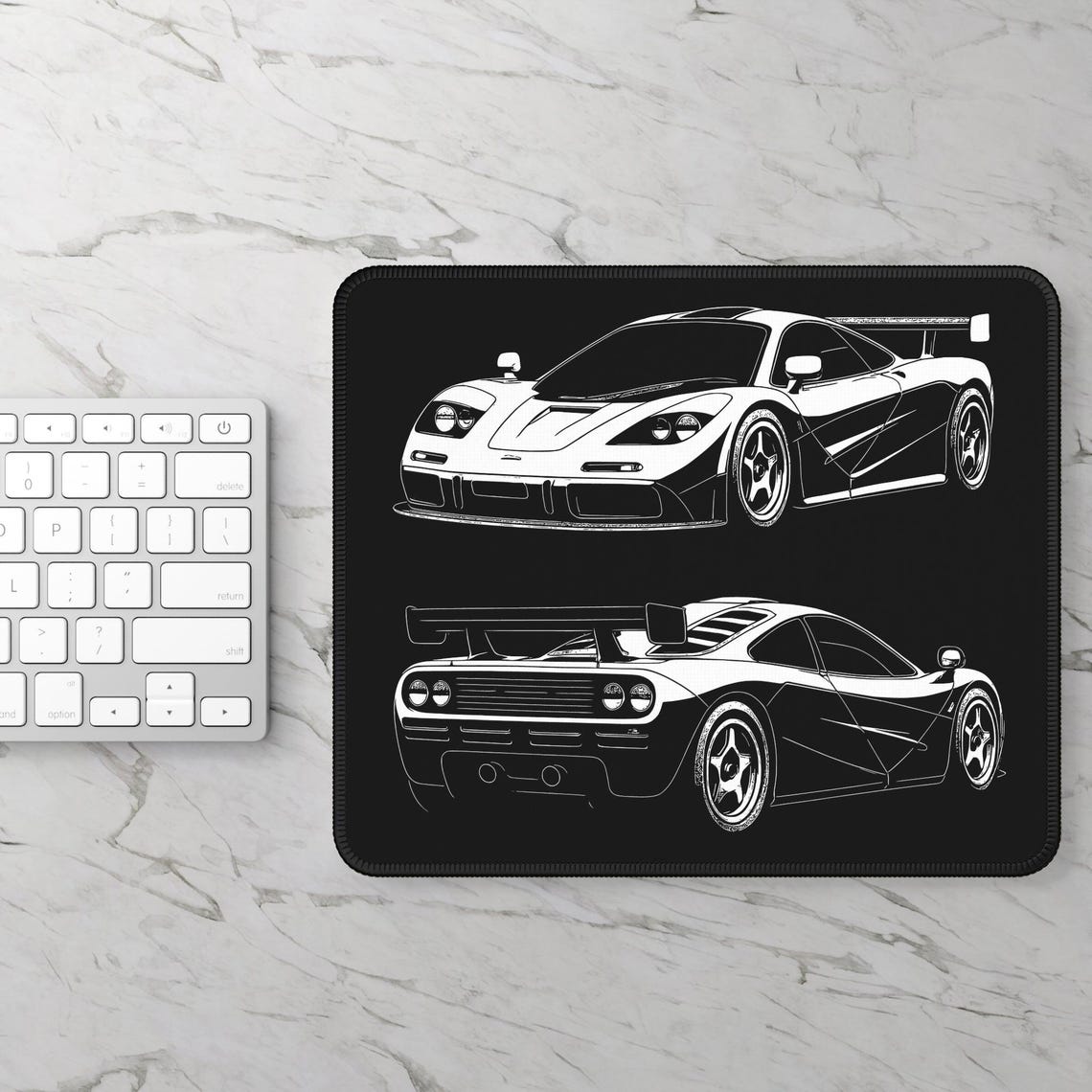 1992–1998 Mclaren F1 Mouse Pad - Motorsports Gift for Riders & Drivers ...