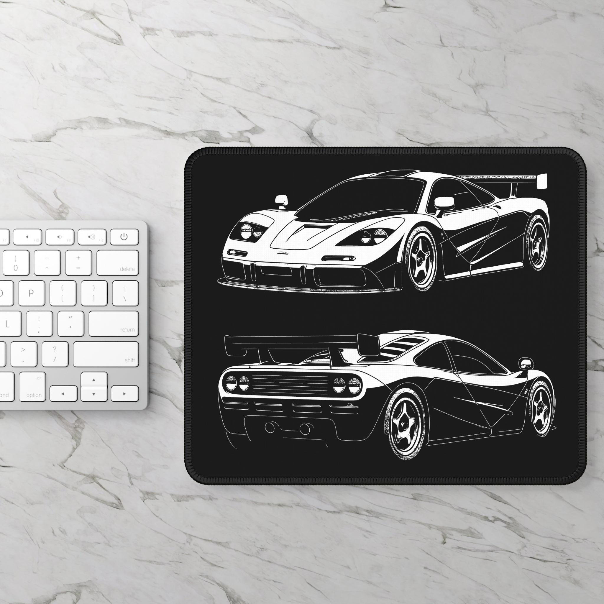 1992–1998 Mclaren F1 Mouse Pad - Motorsports Gift for Riders & Drivers ...