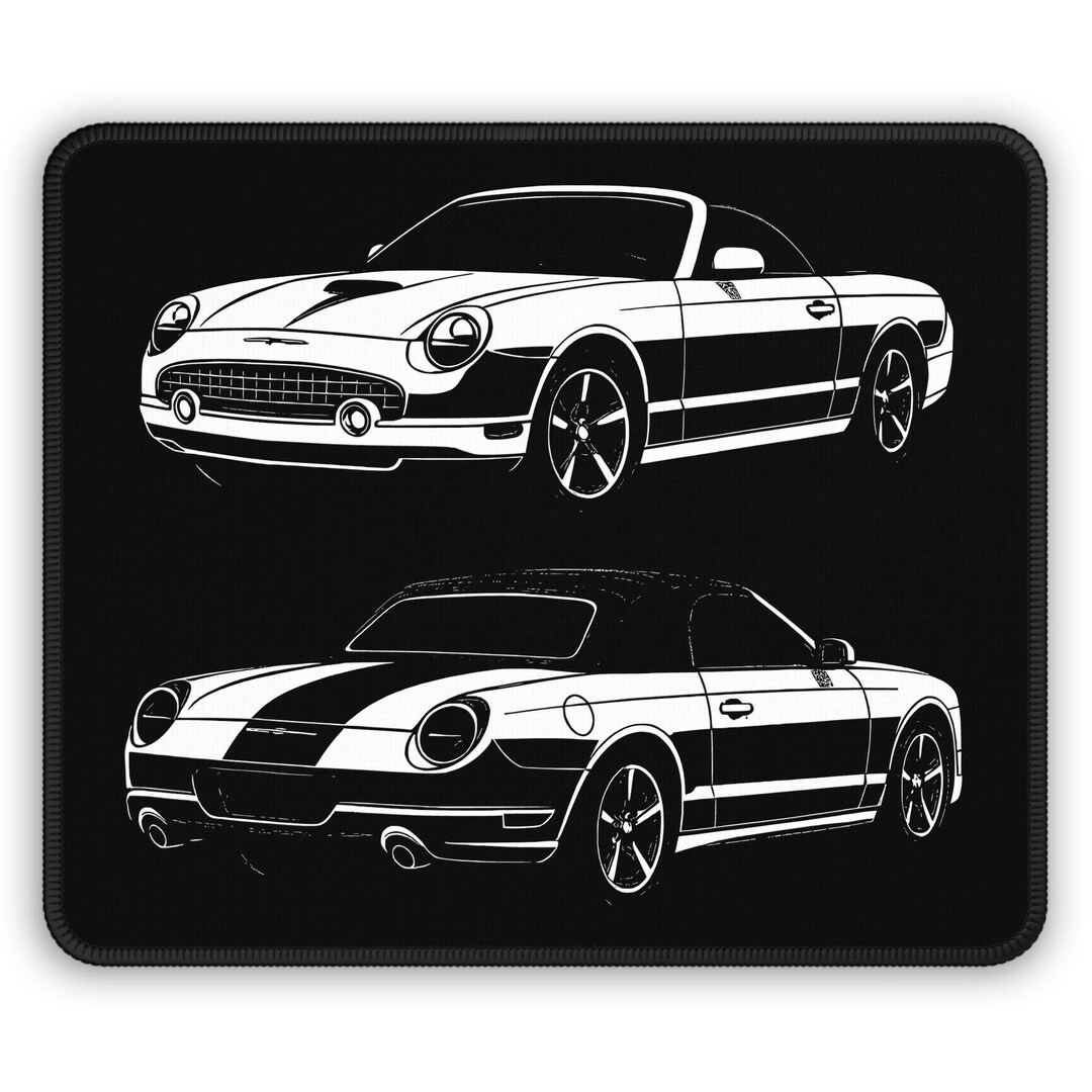 2002–2005 Ford Thunderbird Mouse Pad - Motorsports Gift for Riders ...