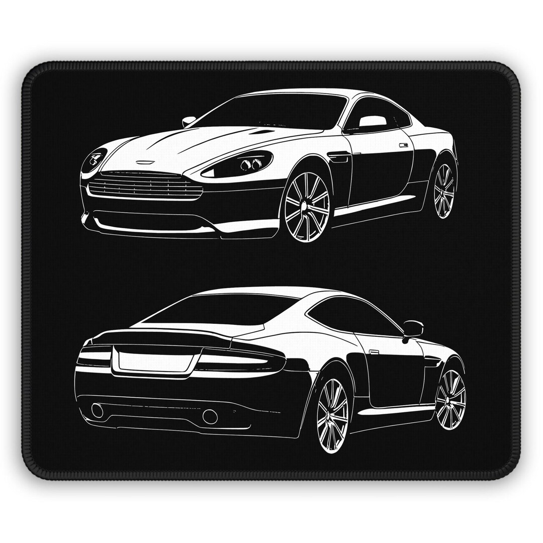 2004–2016 Aston Martin DB9 Mouse Pad - Motorsports Gift for Riders ...