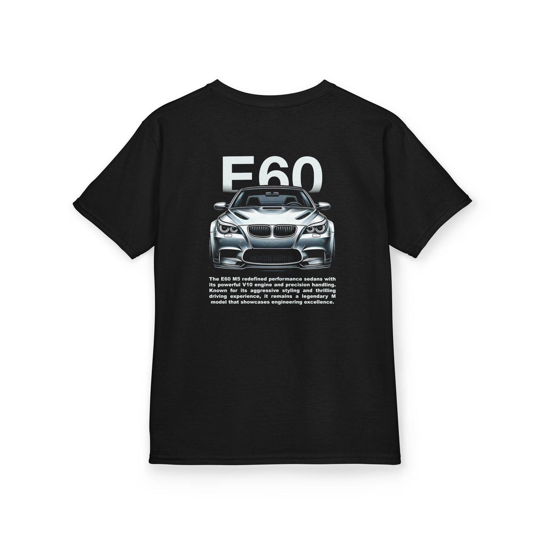 BMW M5 (E60) Kids T-shirt - Kids Motorsport Graphic Tee – Car or ...