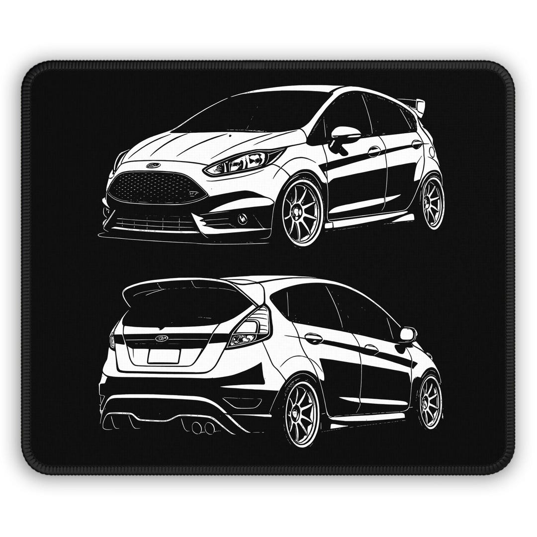 2014–2019 Ford Fiesta ST Mouse Pad - Motorsports Gift for Riders ...