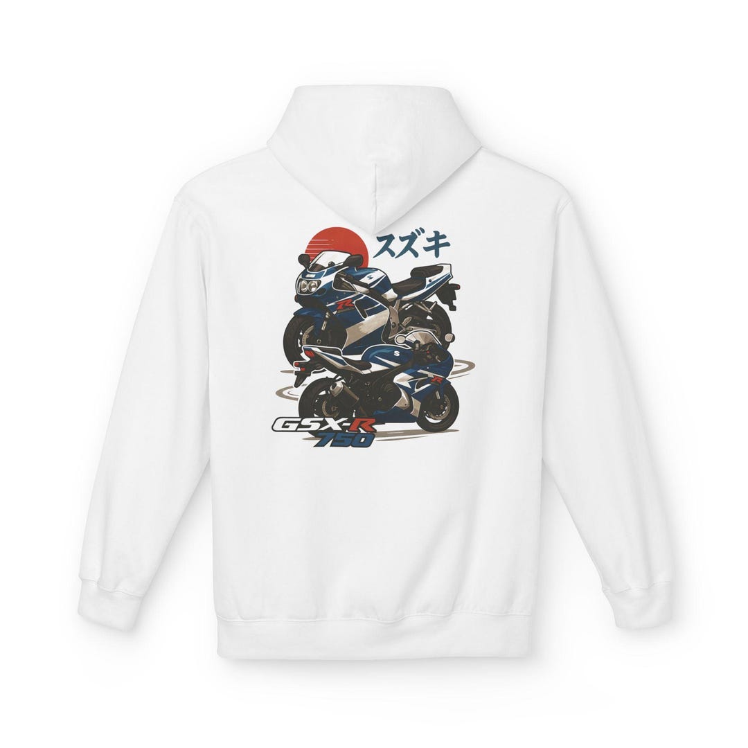 Suzuki GSX-R750 Hoodie - Unisex Pullover Gift for Gearheads | Auto ...